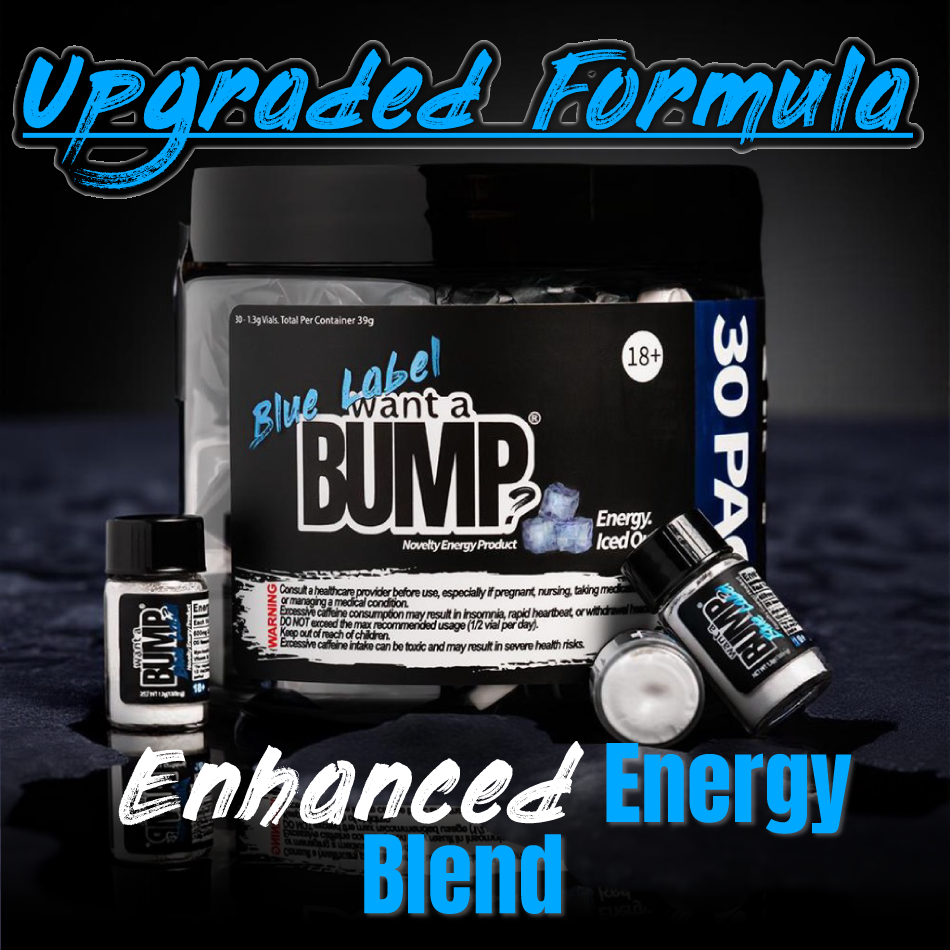 Want A BUMP® BLUE LABEL (30-Pack Jar) – Want A BUMP® Wholesale